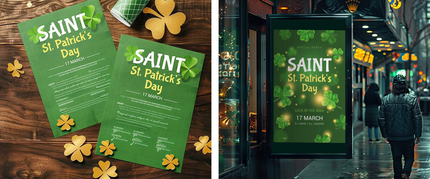 St. Patrick's Day Print Ideas for Festive Promotions