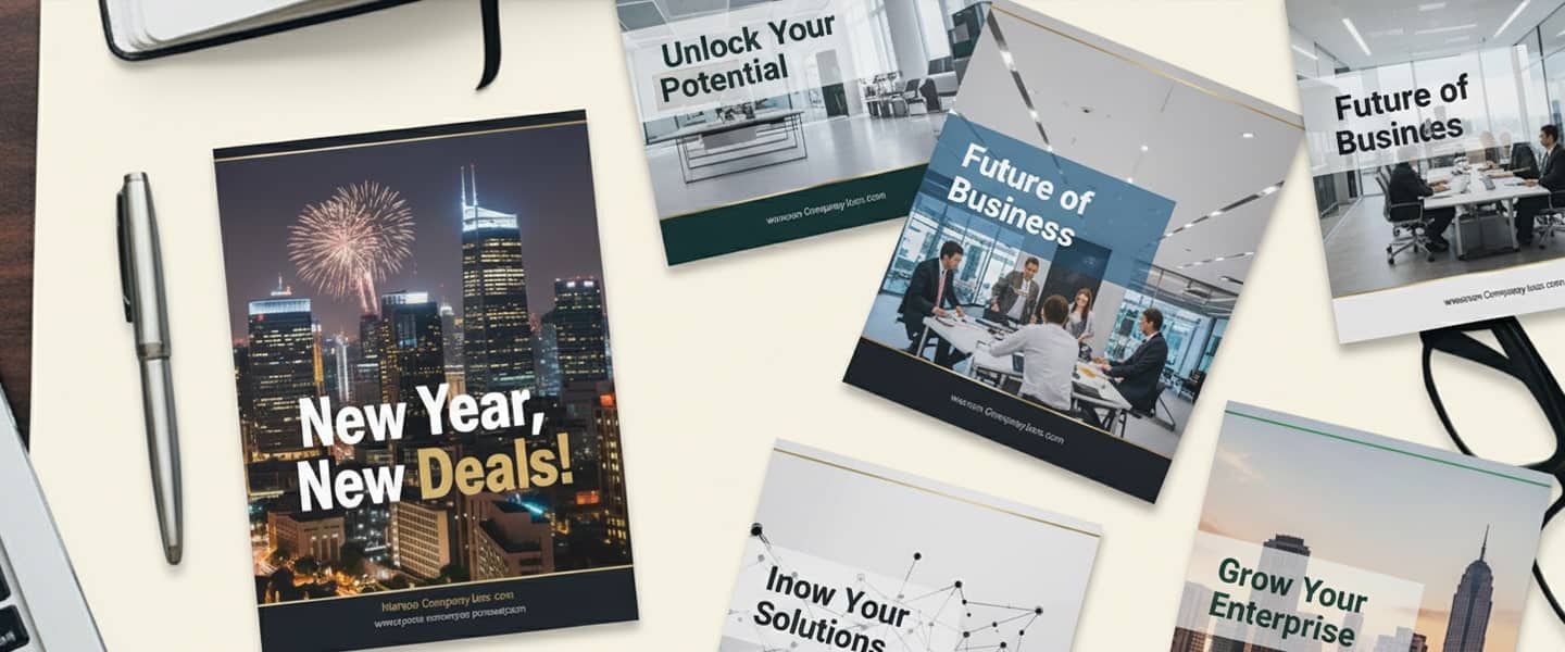 January Sales Printing: Flyers, Posters & Inserts That Work